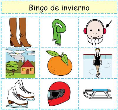 Bingo Invierno - Paperblog