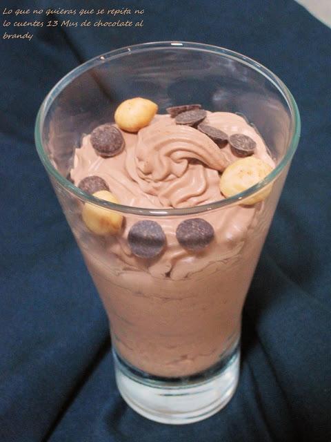 Mus de chocolate al brandy - Paperblog
