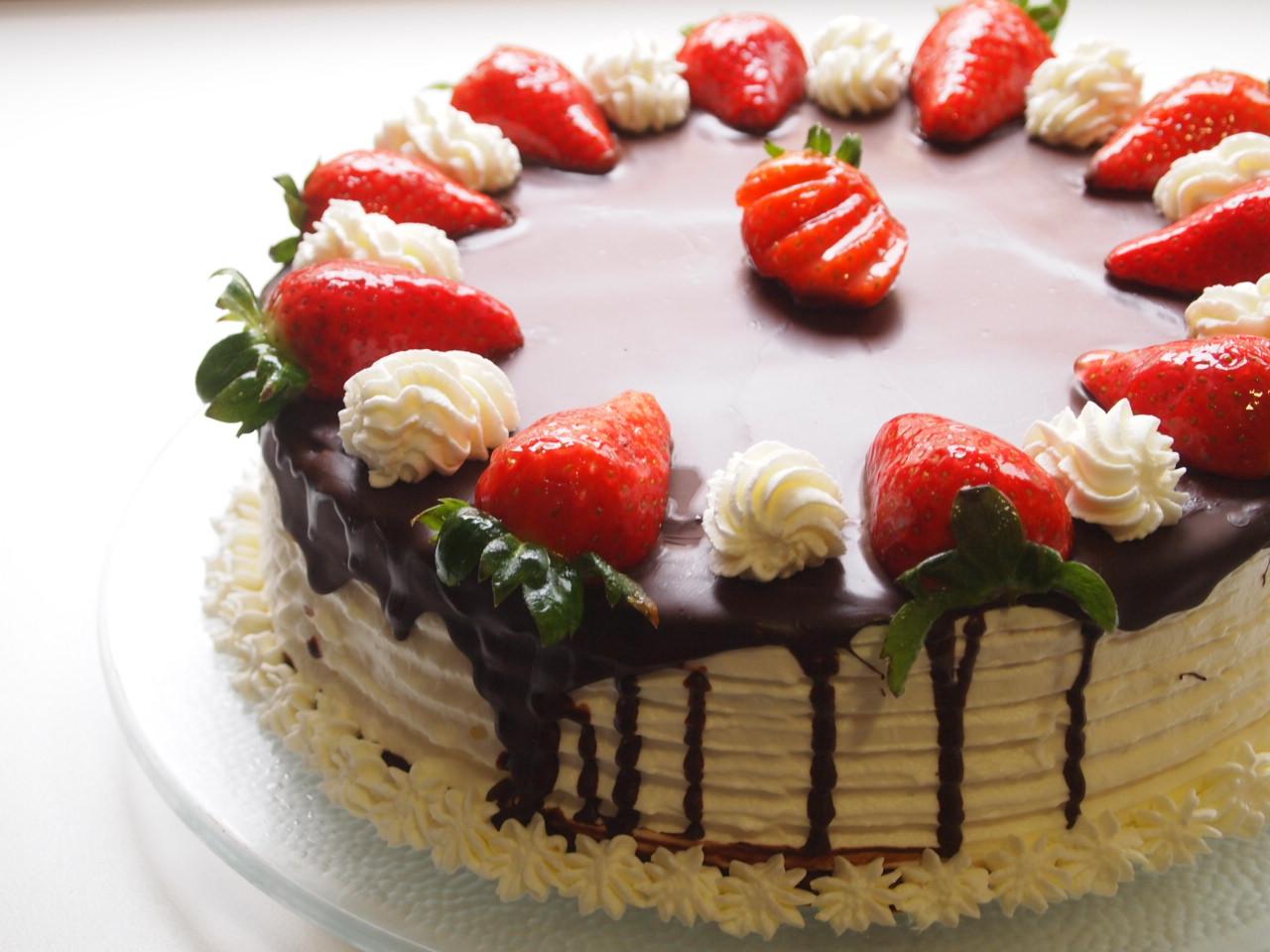 Pastel De Fresas Tarta De Chocolate Con Fresas Sin Gluten Almond