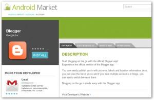 La app de Google Blogger para Android continúa evolucionando - Paperblog