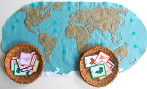 Proyecto “Continentes” – “Continents” Project - Paperblog