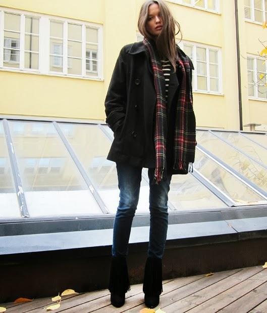 Fall trends; plaid scarves.- - Paperblog