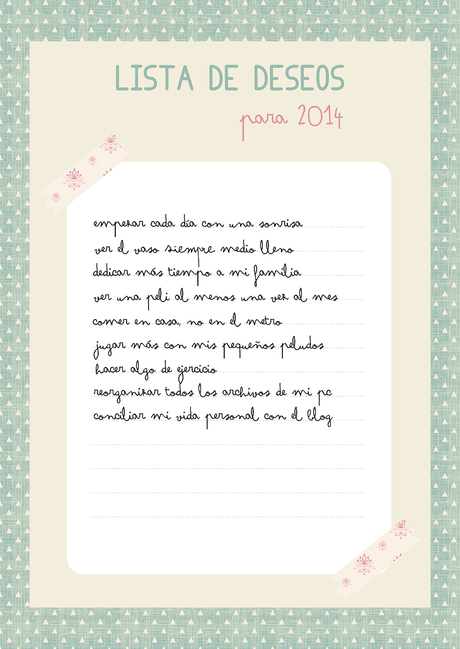 Lista de deseos para el 2014 - Paperblog