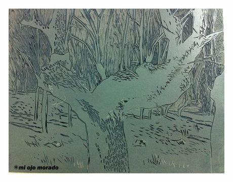Linograbado o linocut - Paperblog
