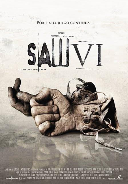 Póster español de Saw VI - Paperblog