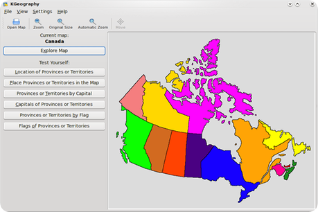 KGeography herramienta de geografía para KDE: cómo hacer mapas. - Paperblog