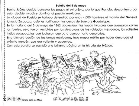 Batalla Del 5 De Mayo 3er Grado Paperblog