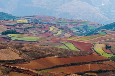 Tierra Roja: Asombroso y hermoso fenómeno en China - Paperblog