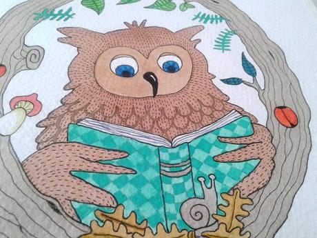 Búho lector - Paperblog