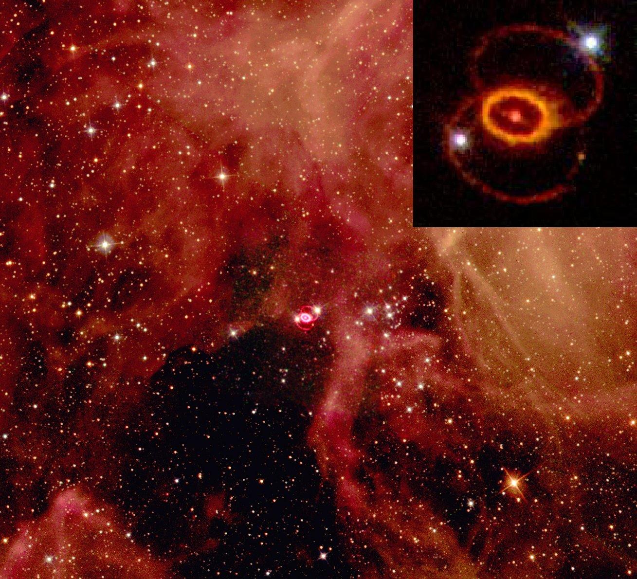 La supernova SN 1987A - Paperblog