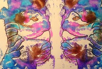 ¿Qué es la Decalcomanía? - Paperblog