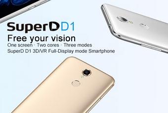 SuperD D1, el teléfono dirigido al VR y 3D - Paperblog