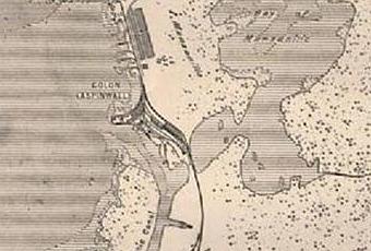 Mapa de la Ciudad de Colón en 1885 - Paperblog