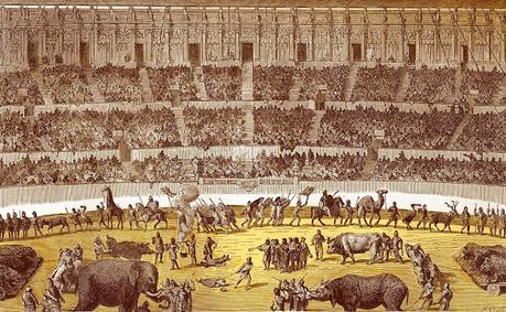 Venatio, animales en la arena en la antigua Roma (I) - Paperblog