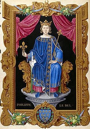 Felipe IV el Hermoso, rey de Francia desde el 1285 al 1314 - Paperblog