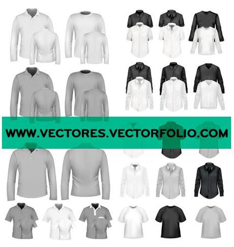 Camisas y camisetas vectorizadas - Paperblog