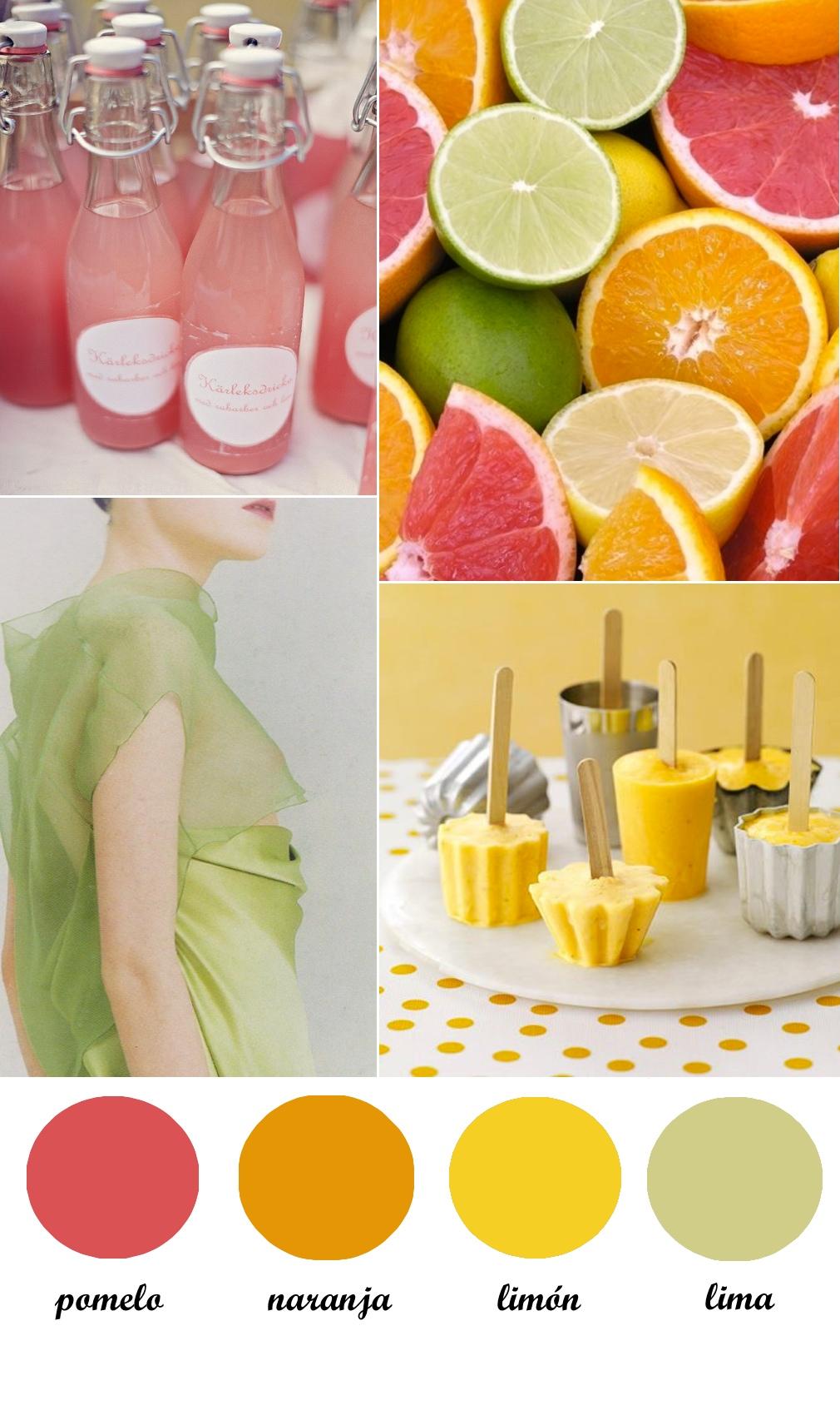 Colour Board #22. Cítricos/Citrus - Paperblog