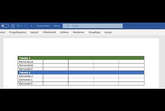 Cómo unir dos tablas en Word - Paperblog