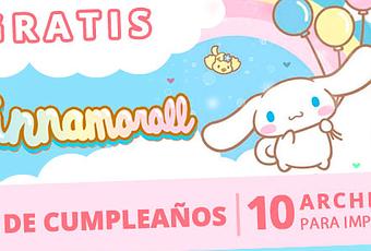 KIT de cumpleaÃ±os de KUROMI y MY MELODY para imprimir GRATIS. Incluye invitaciones editables ...