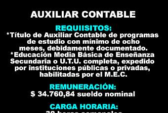 Auxiliar contable - Paperblog