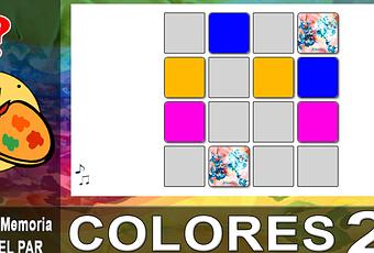Juego de memoria. Busca el Par de Colores (Nivel Medio) - Paperblog