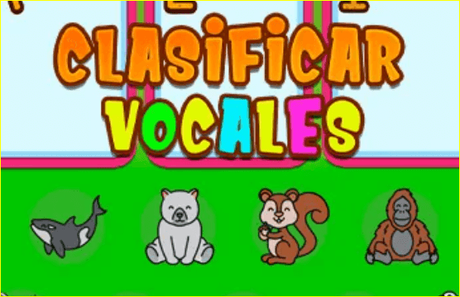 Clasificar Vocales. Juego y fichas - Paperblog