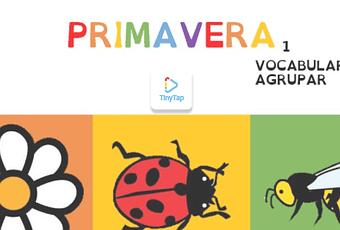 Vocabulario de primavera tinytap - Paperblog